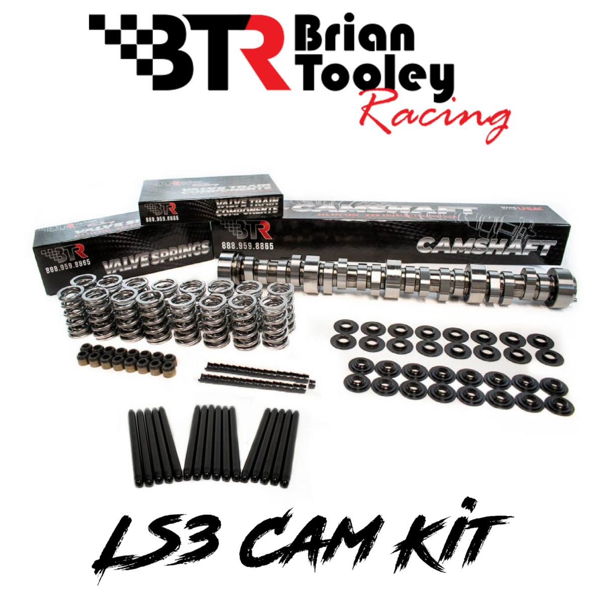 Brian Tooley Racing Complete GM LS3 L99 Camshaft Kit – Rated R ...