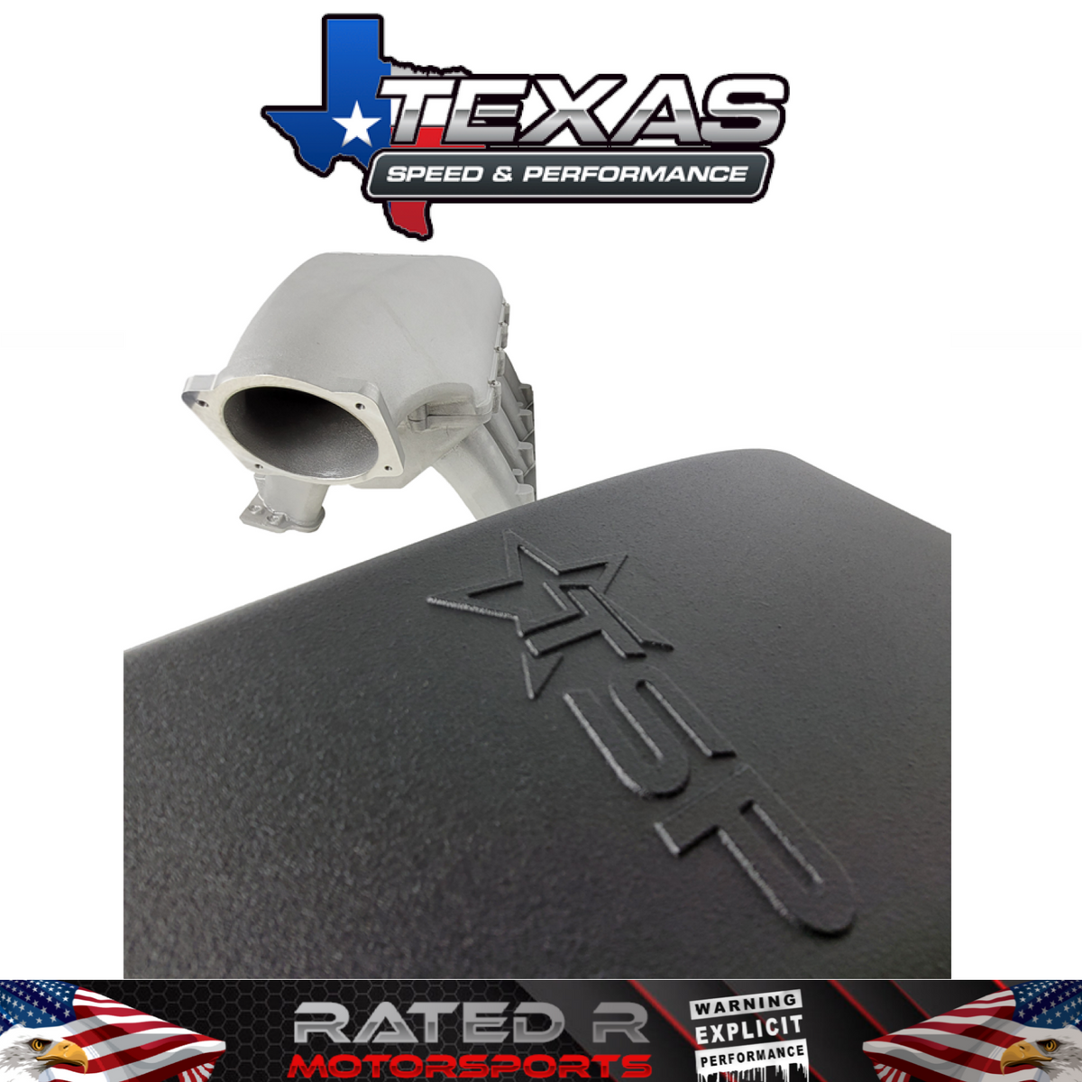 Texas Speed Titan LR-T Long Runner 102mm LTx Direct Injection Intake M ...