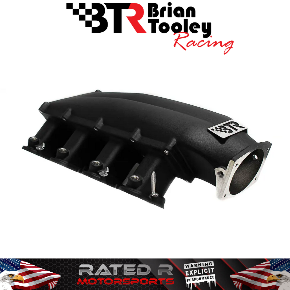 BTR LS3 L99 L76 L93 Trinity EFI LS Rectangle Port Intake Manifold Blac ...