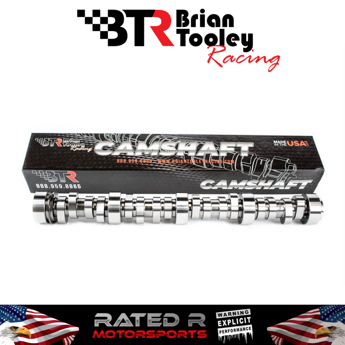 Brian Tooley Racing Complete GM LSA Camshaft Kit – Rated R Motorsports Inc